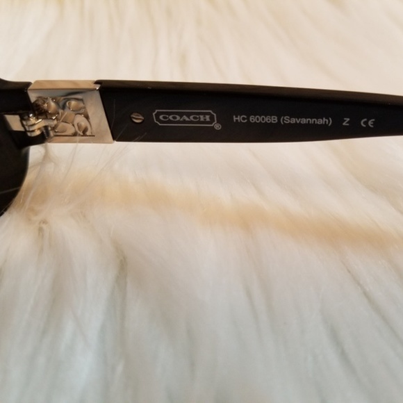 Coach | Accessories | Coach Rx Eyeglasses Silver Coach Logo In Stones ...